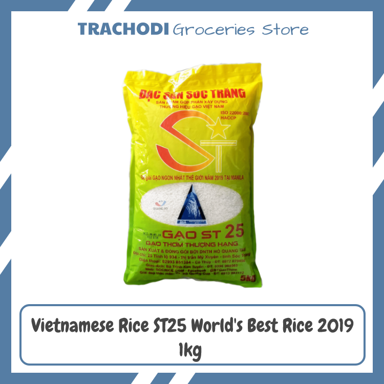 5kg Vietnamese Rice ST25 World's Best Rice 2019 | Lazada PH