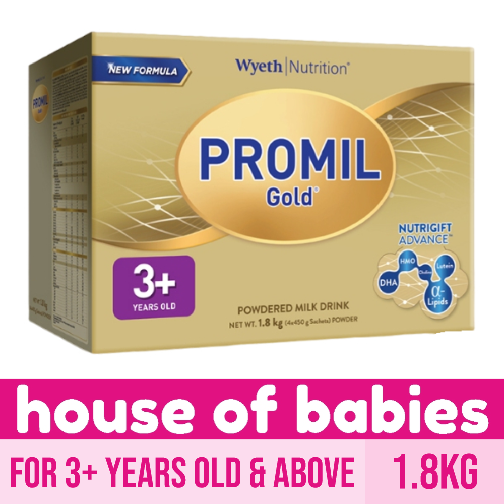 PROMIL GOLD FOUR 1.8kg for Pre-Schoolers 3 to 5 Years Old Powdered Milk ...