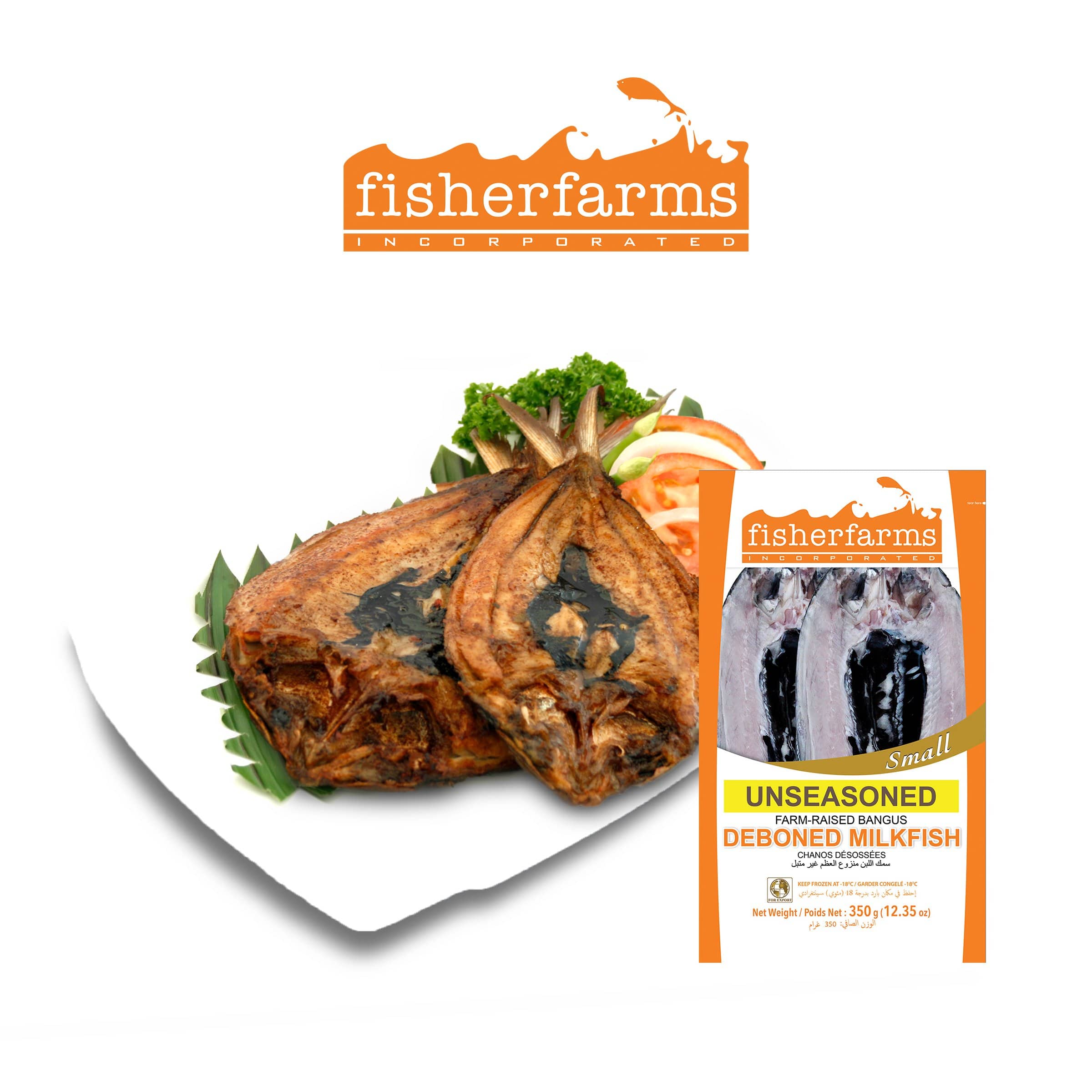 Fisherfarms Unseasoned Deboned Milkfish 350g 2s | Lazada PH