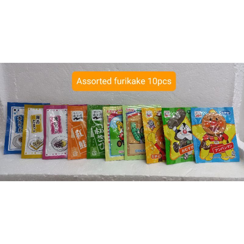 Furikake (rice seasonings) assorted flavor sachet 3g | Lazada PH