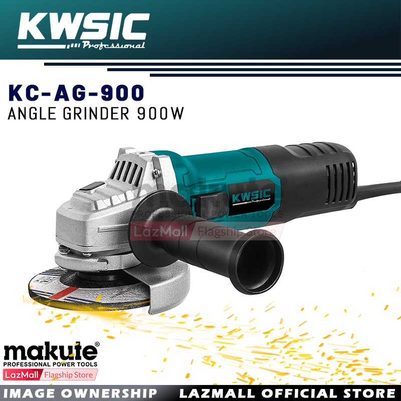 Kwsic 900W Angle Grinder Professional Power Tools KC-AG-900 | Lazada PH