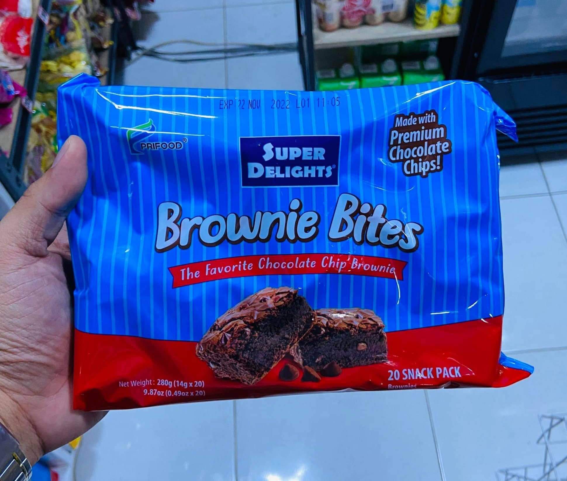 Super Delights ButterScotch / Brownie Bites / Puto Seko / Chocolate ...