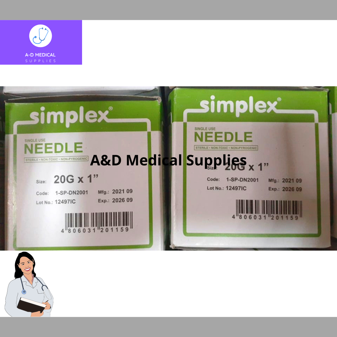 G20 x 1" Needle Sterile | Lazada PH