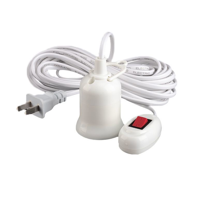 E27 Lamp Bulb Holder With Switch LED Light Bulb Extension Socket ...