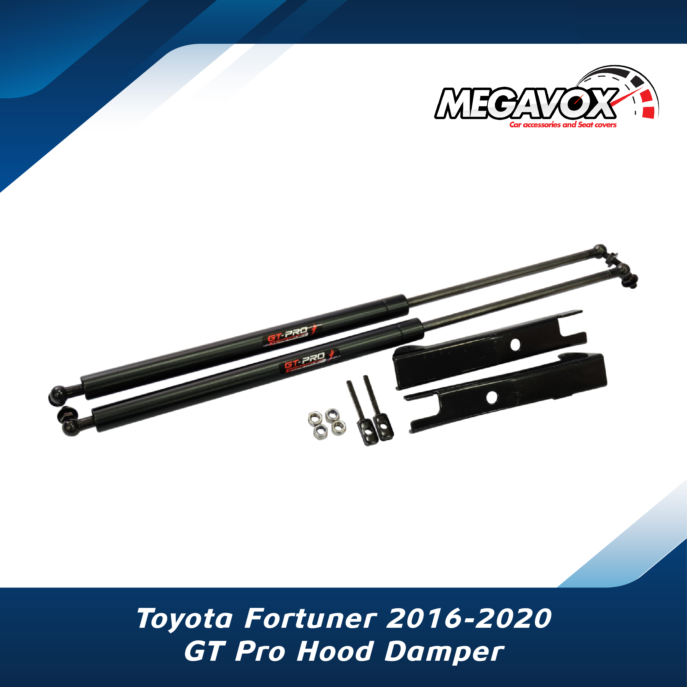 Toyota Fortuner 2016-2022 GT Pro Hood Damper | Lazada PH