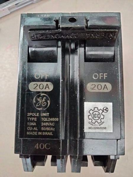 PLUG IN CIRCUIT BREAKER (GE industrial solutions) (20amperes) | Lazada PH