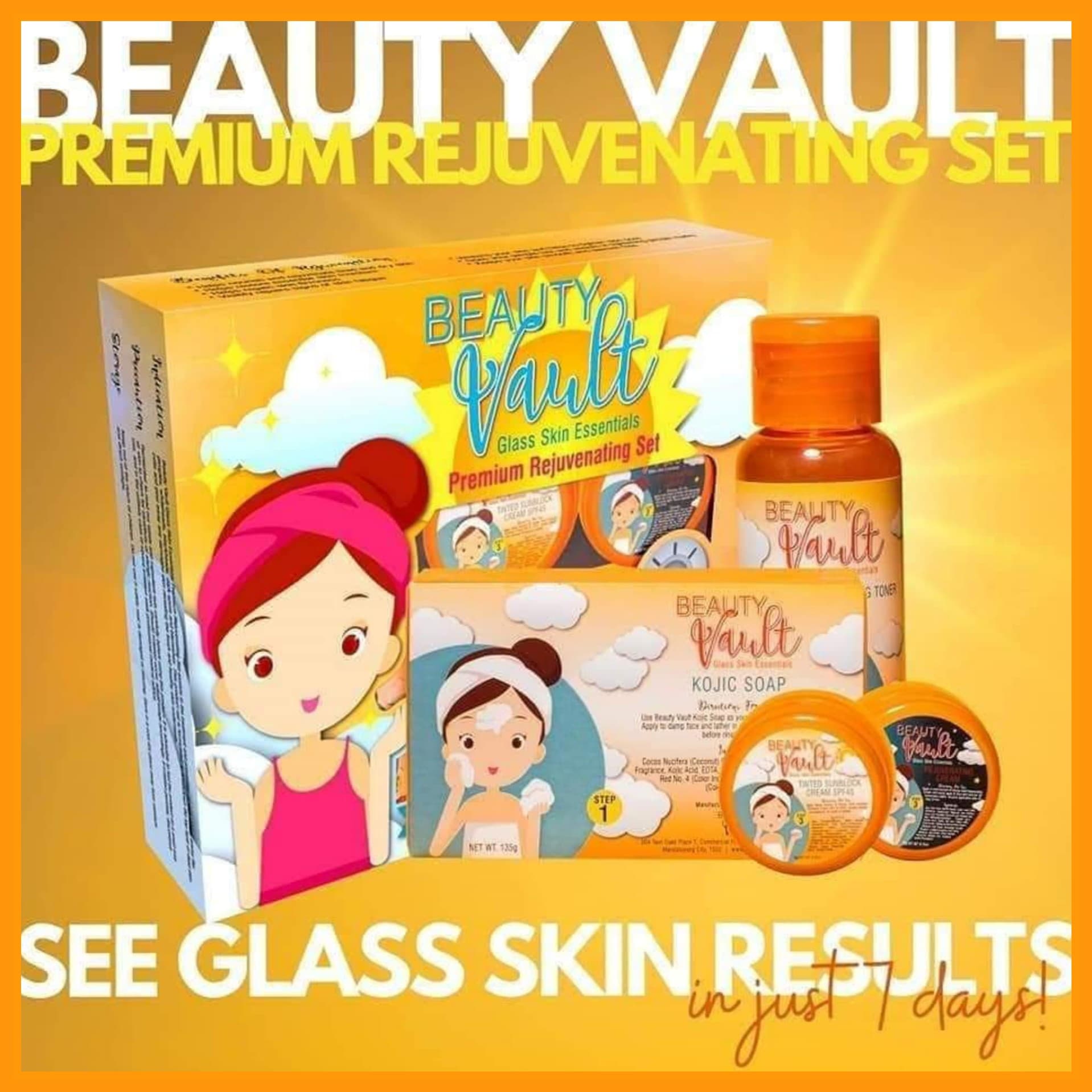 Beauty Vault Premium Set Rejuvenating