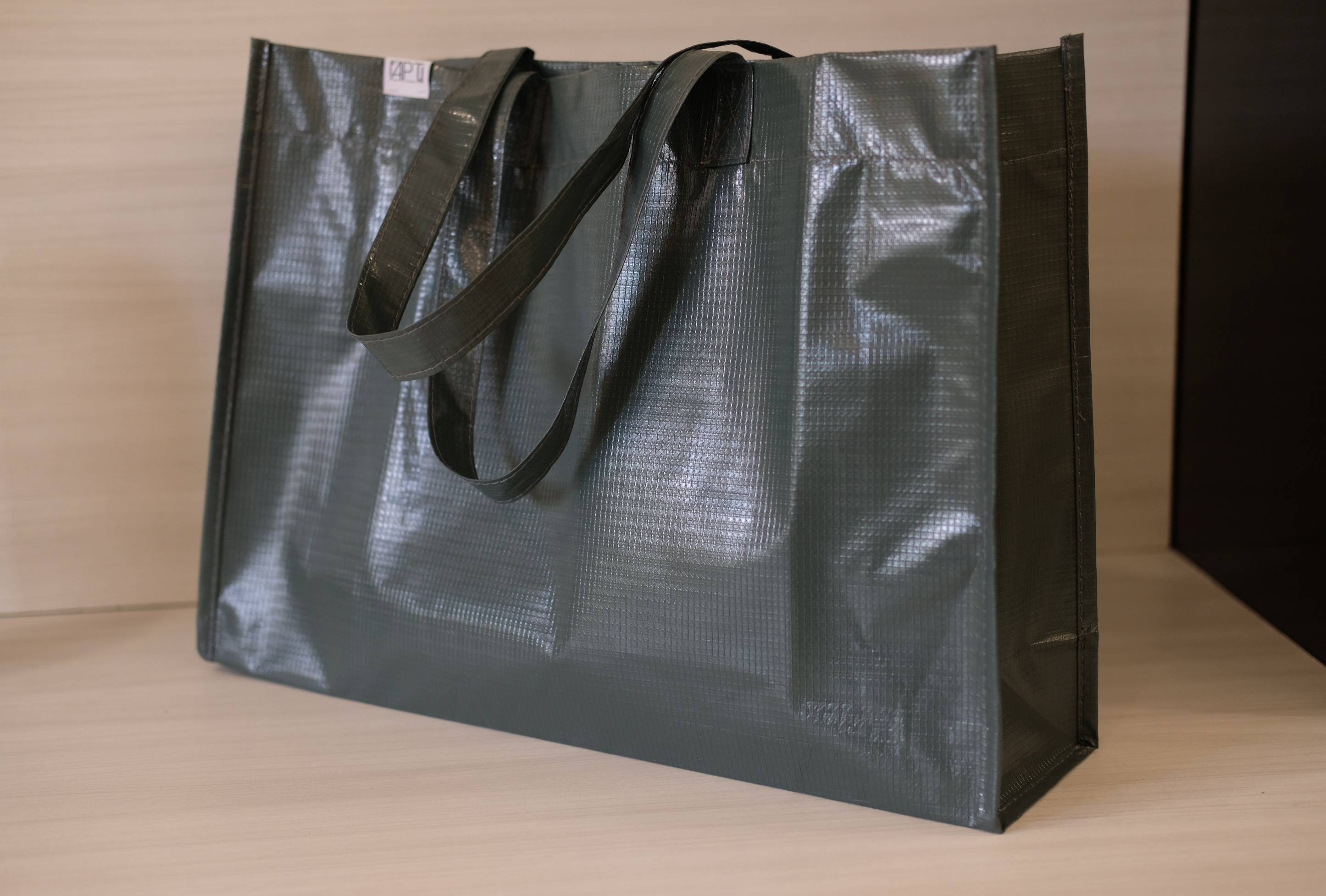 Tarpaulin Tote Bag - Canvas Heavy Duty PG Flex Washable Sturdy Foldable ...