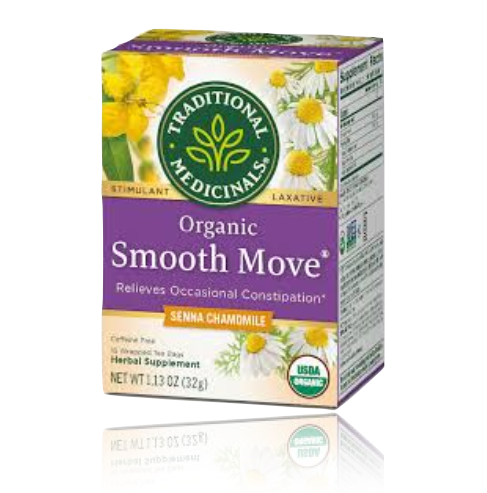 Traditional Medicinals Organic Smooth Move Chamomile Laxative Tea, 16 ...