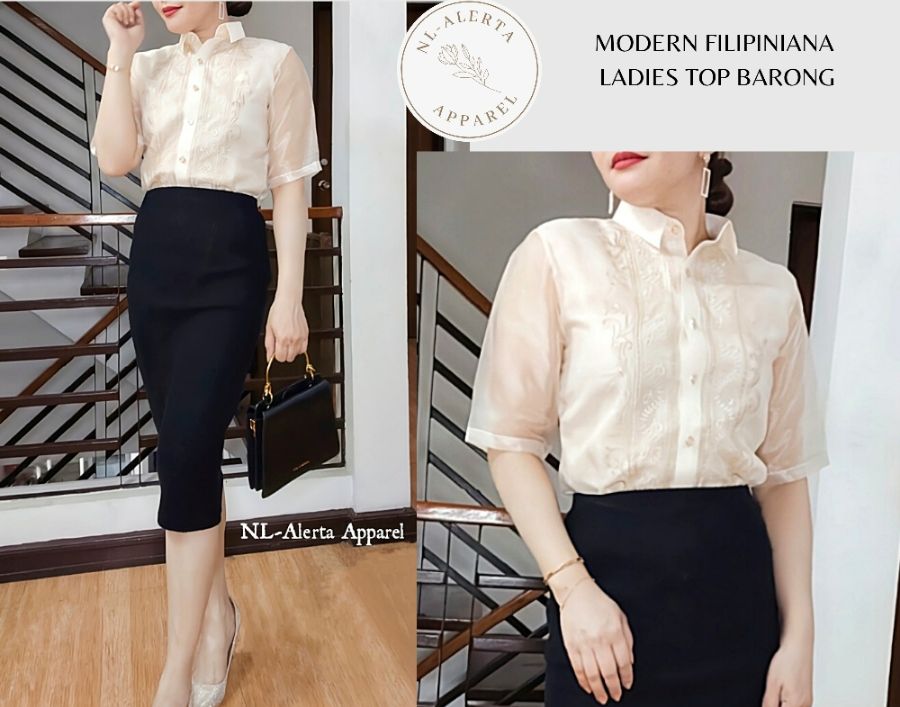 LADY TOP BARONG FOR WOMEN | Lazada PH