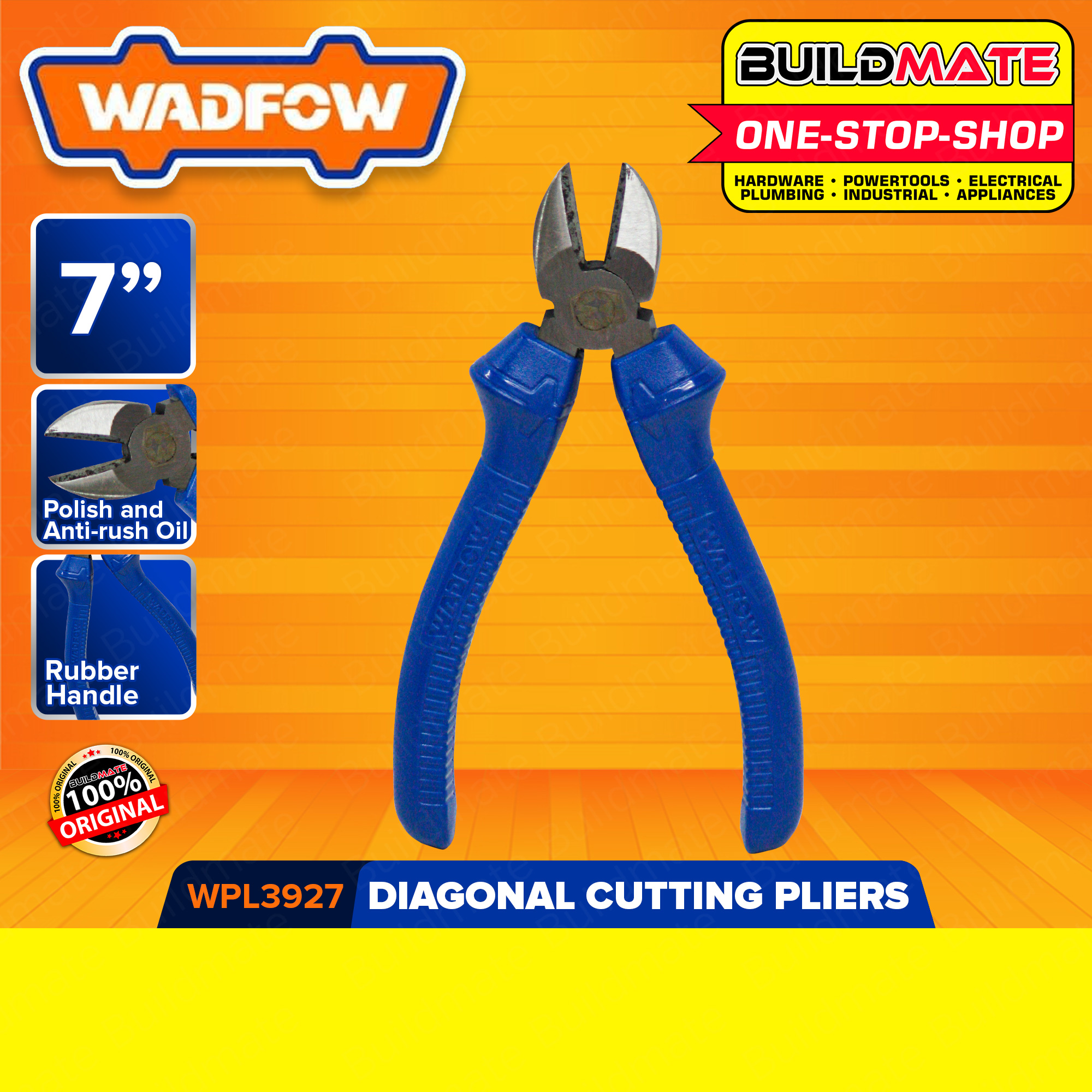 WADFOW Diagonal Cutting Pliers 6" Inch | 7" Inch Side Cutter Wire ...