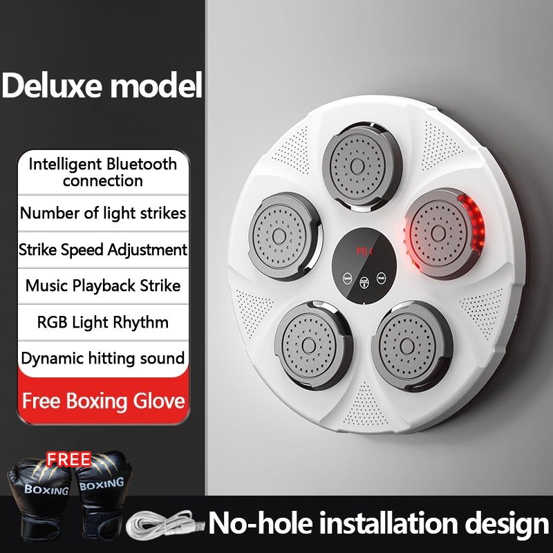 Music Boxing Machine Wall Punching Pad Kicking Bluetooth Boxing | Lazada PH