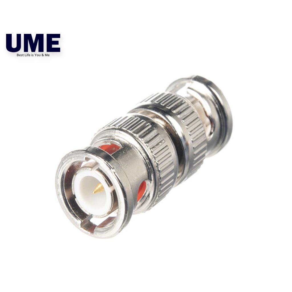 CCTV Camera Coaxial BNC Connector Coupler Male to Male Coupler Adapter ...
