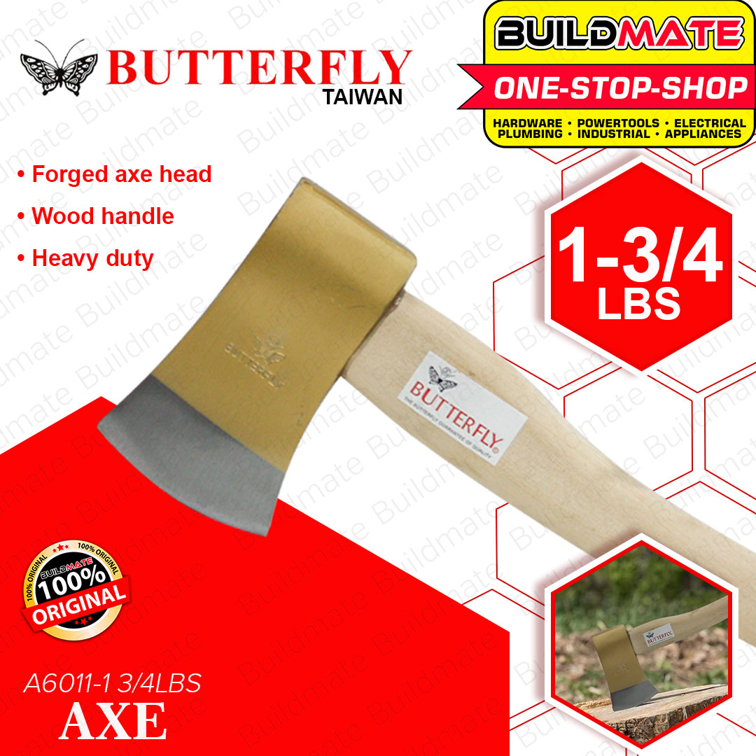 BUTTERFLY Hand Axe 1-3/4 LBS | 1-1/2 LBS | 2 LBS [SOLD PER PIECE] Drop ...
