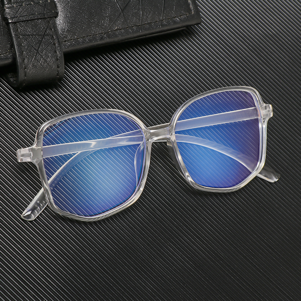 WUXU Unisex Ultralight Radiation Protection Flexible Eyeglasses Blue ...