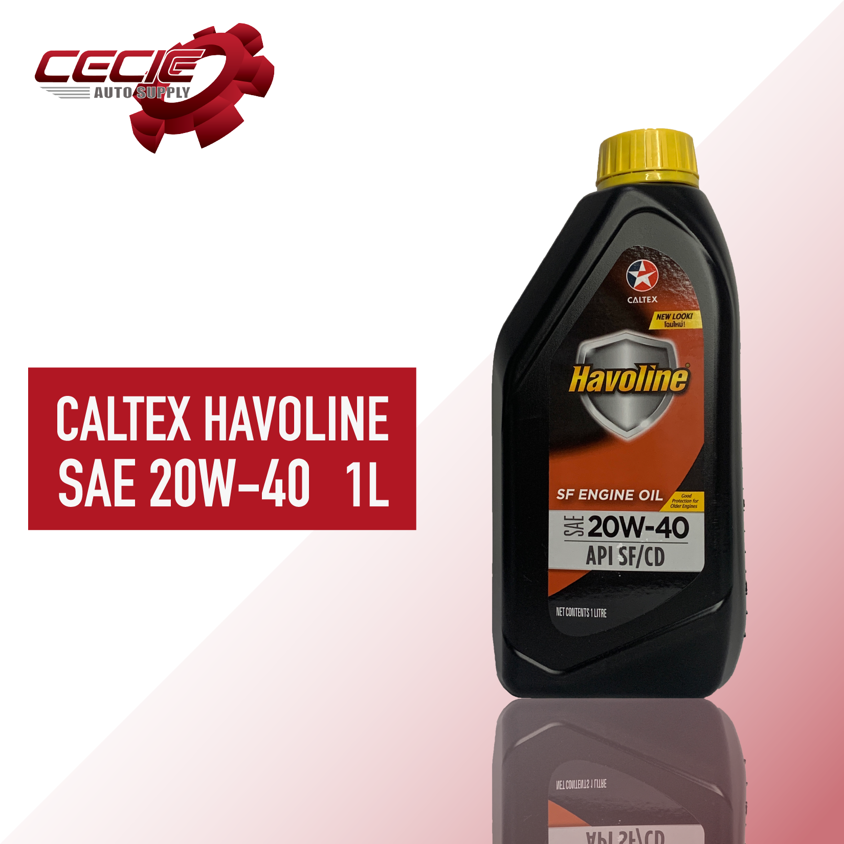 Caltex Havoline SF Engine Oil SAE 20W-40 API SF/CD 1L | Lazada PH