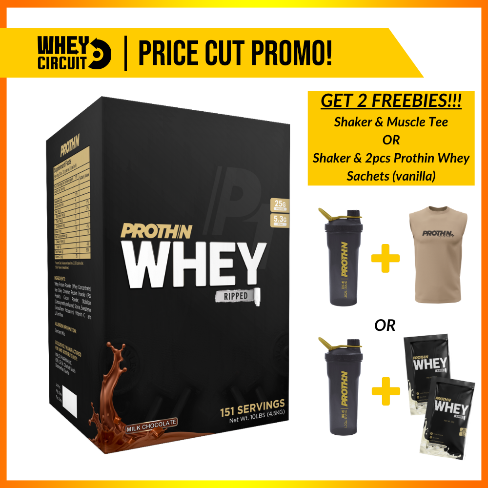 PROTHIN Whey Ripped 151 servings | Lazada PH
