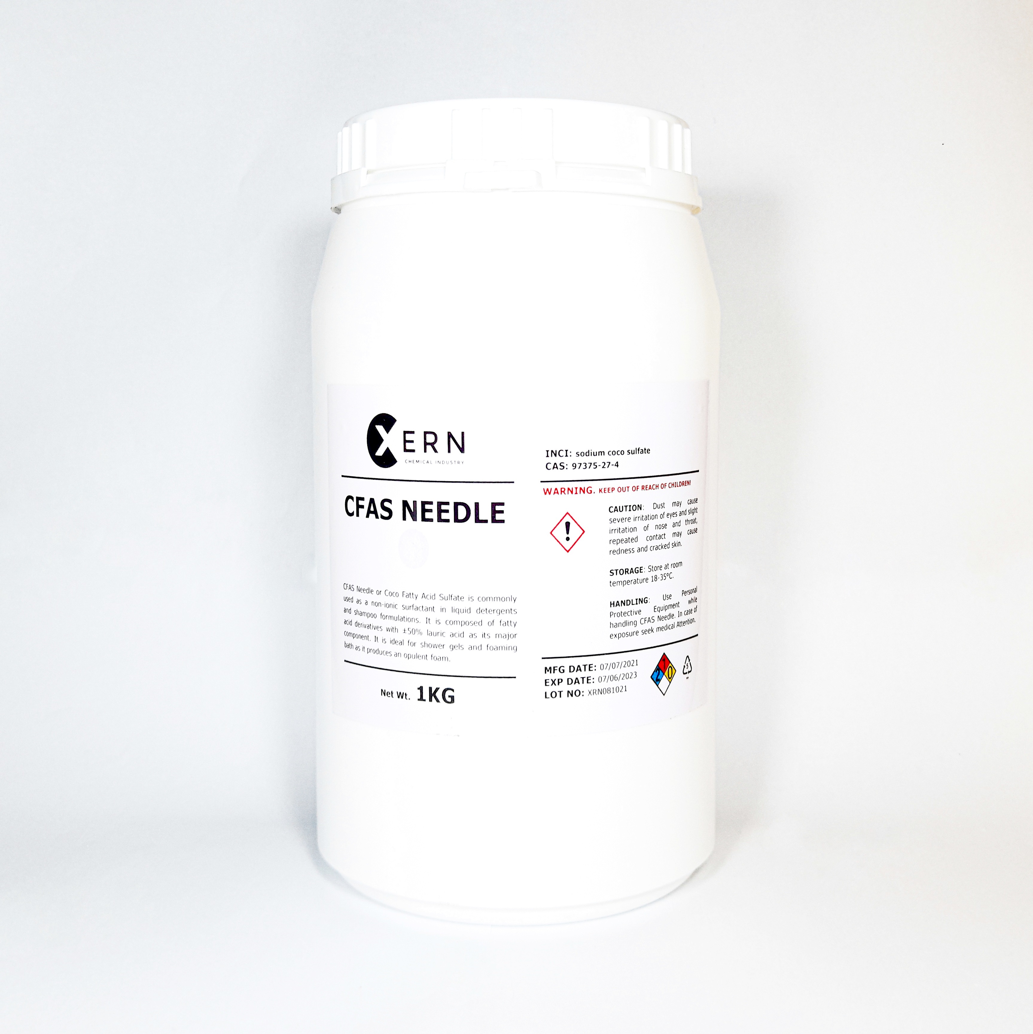 CFAS Needle / Coco Fatty Alcohol Sulfate 1KG | Lazada PH