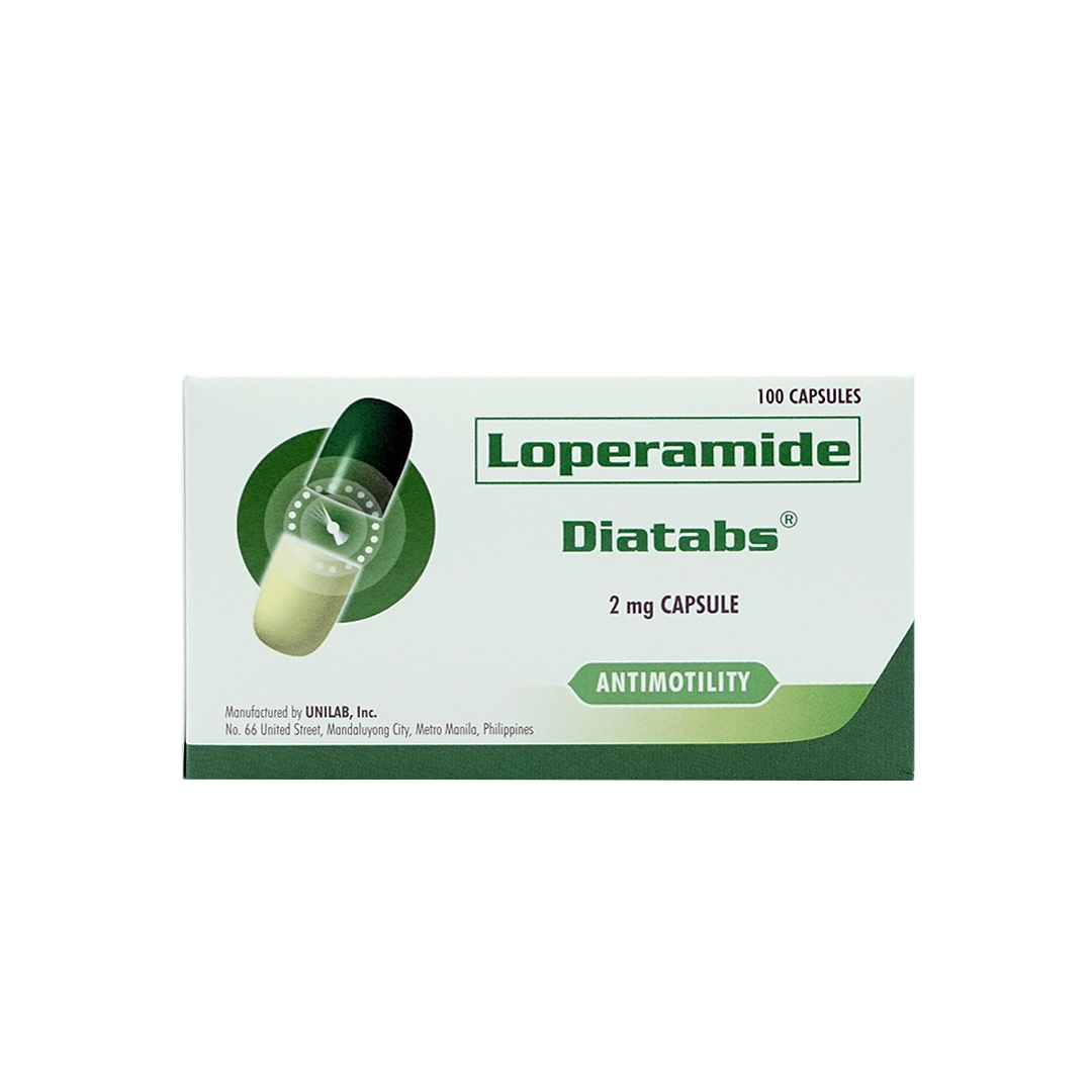 Diatabs Loperamide 2mg Cap (4 pcs/pack) | Lazada PH