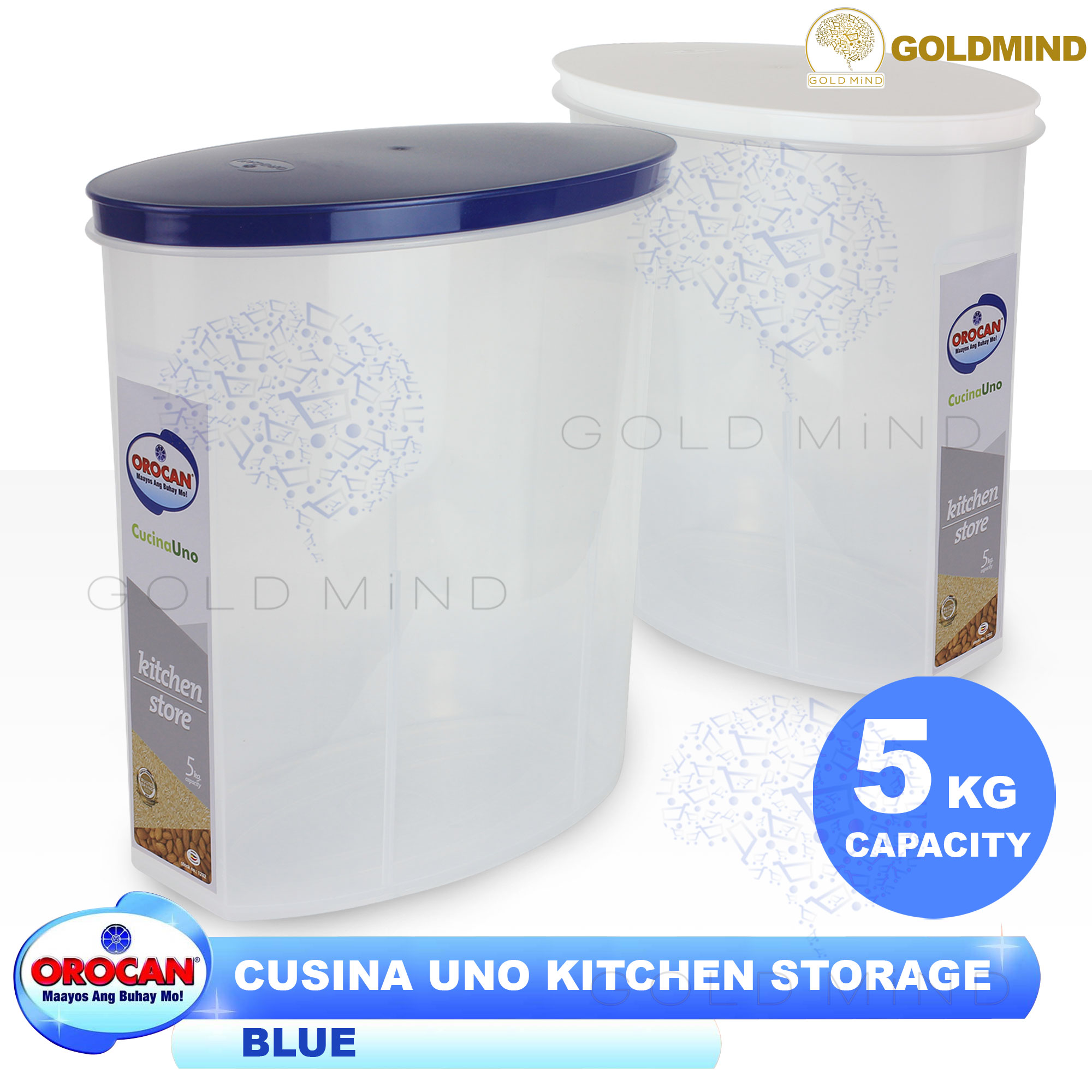 OROCAN 5kg Kitchen Storage Rice Box Food Dispenser Cucina Uno | Lazada PH