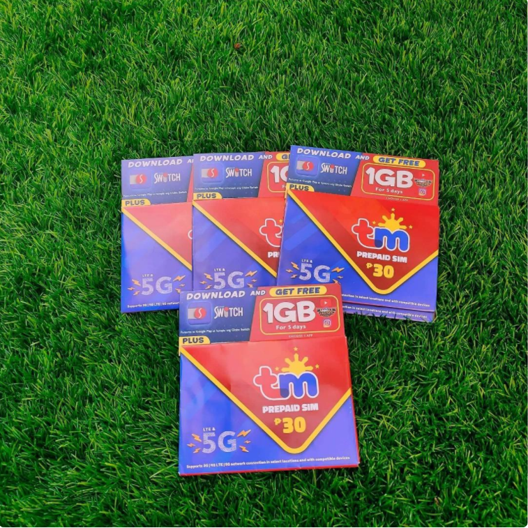 Sim TM LTE 4G/5G sim prepaid sim card tri-cut sim card | Lazada PH