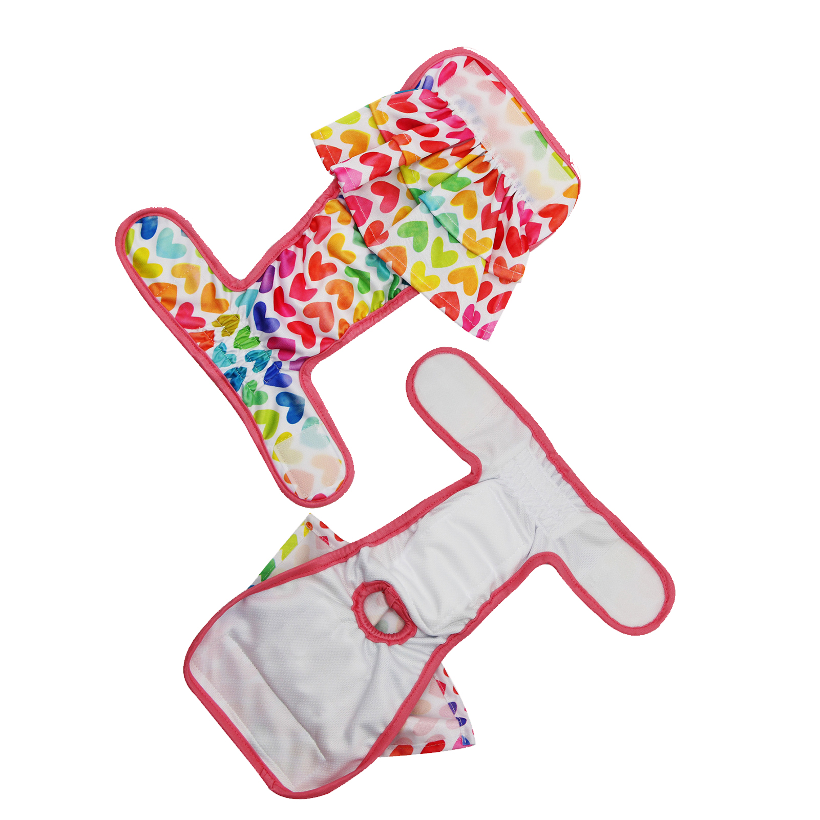 Female Dog Heat Diapers 3 Pieces Washable Diaper Skirts For Female Dogs ...