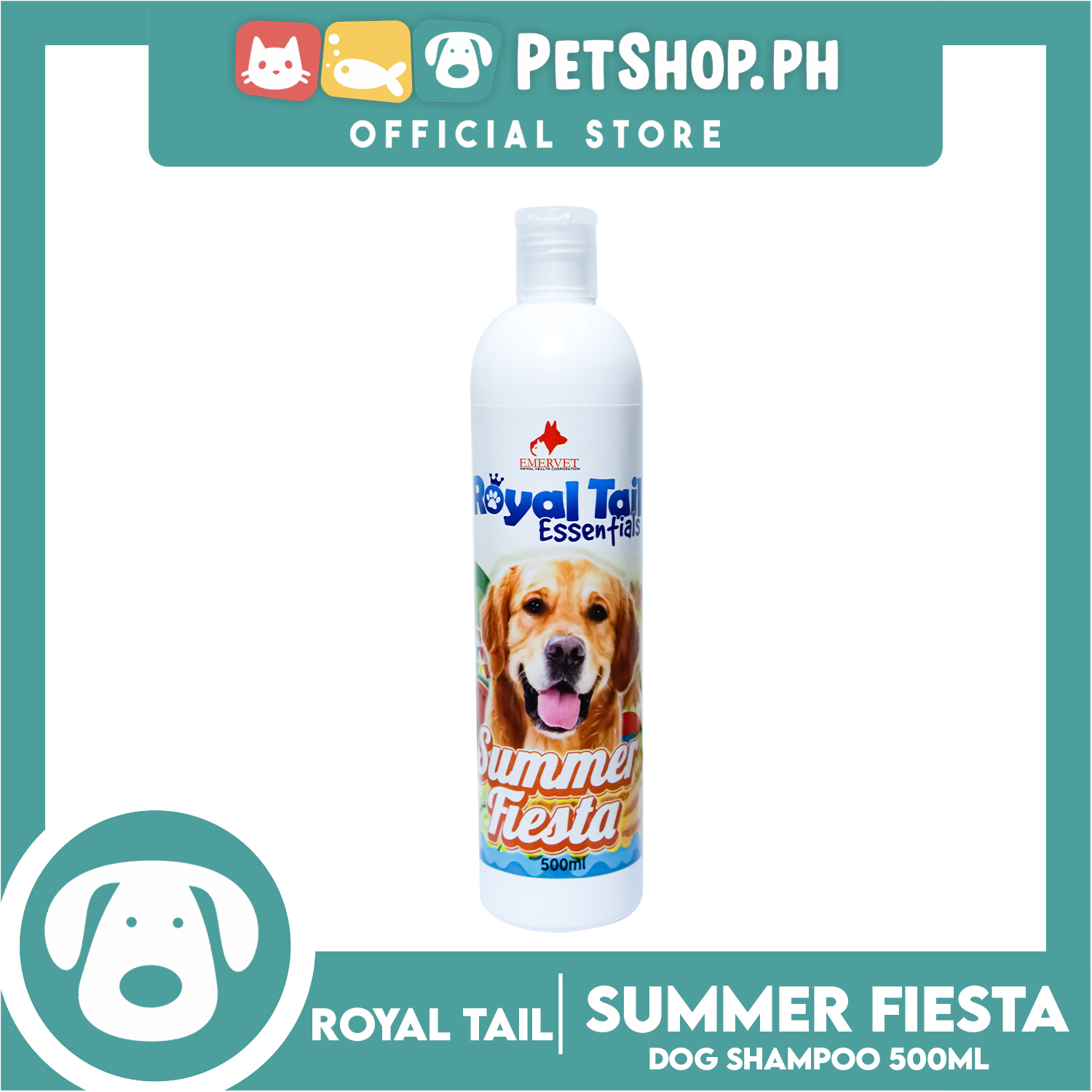 Royal Tail Essentials Dog Shampoo (Summer Fiesta) 500ml | Lazada PH