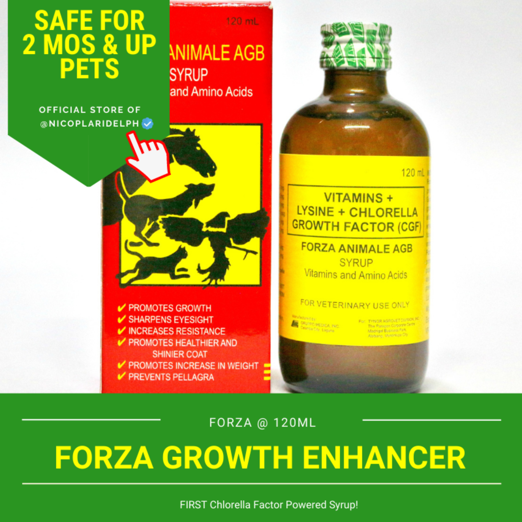 Forza Red Animale AGB to Promote Height and Weight Growth of Dogs ...