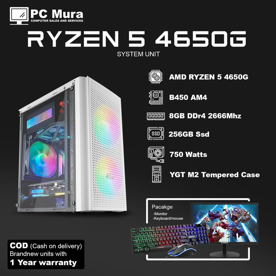 Amd Ryzen System Unit Gaming Units With Games Ready To Use | Lazada PH