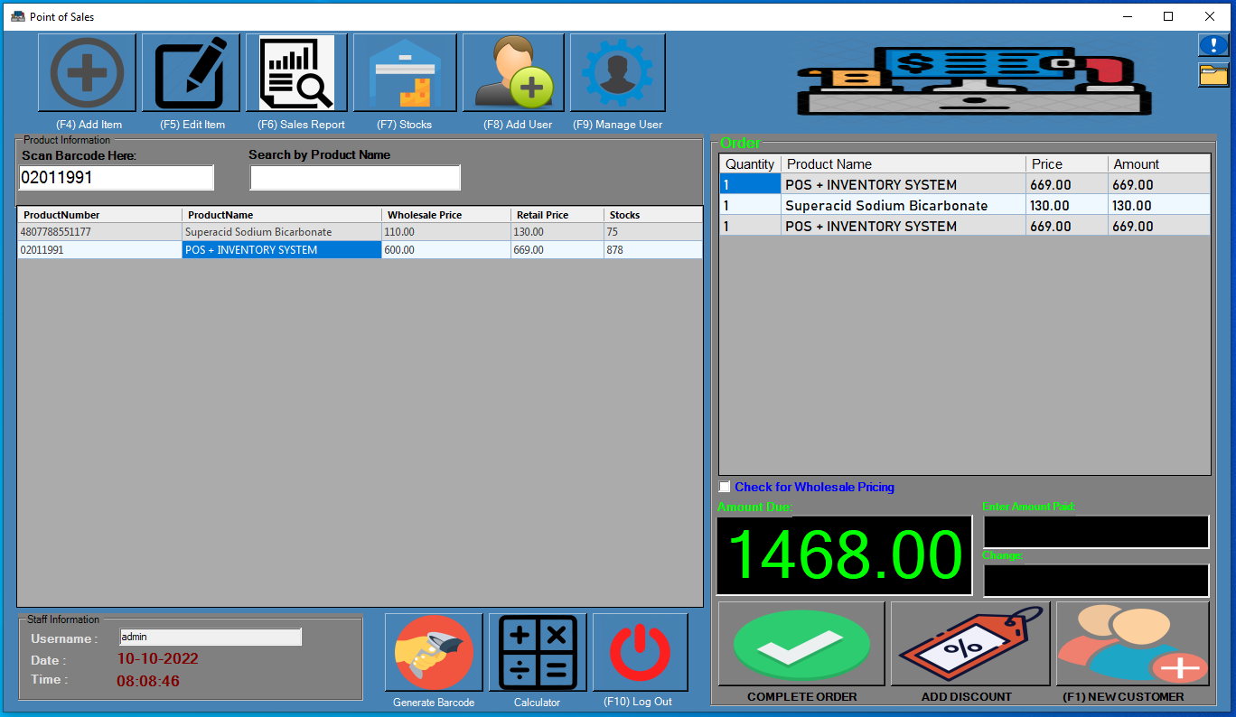 Point Of Sale With Inventory System at Lola Ledger blog