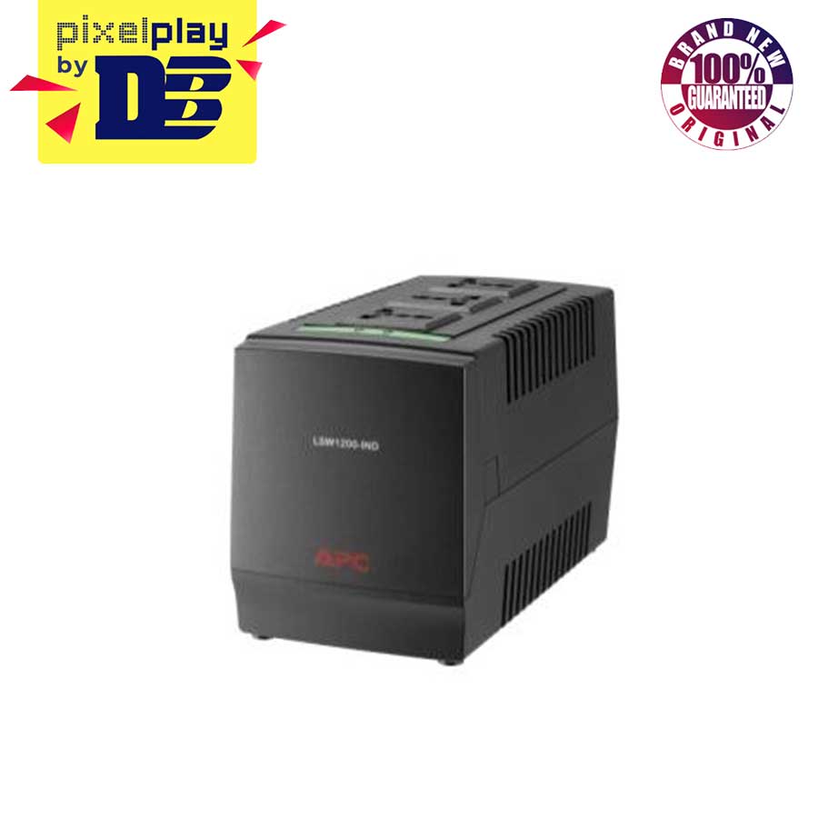 APC Line-R 1200VA Automatic Voltage Regulator 3 Universal Outlets 230V ...