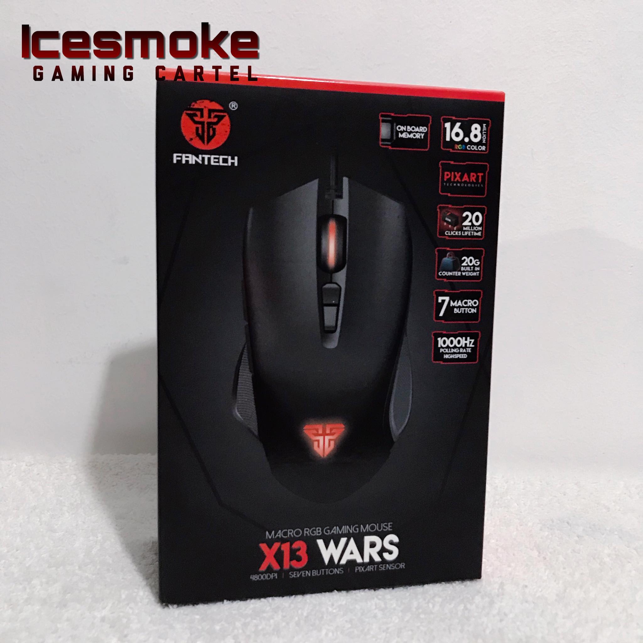 Fantech X13 Wars Macro RGB Gaming Mouse | Lazada PH