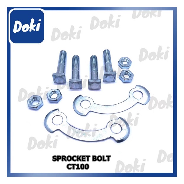 [DOKI MOTO] SPROCKET BOLT SET | Lazada PH
