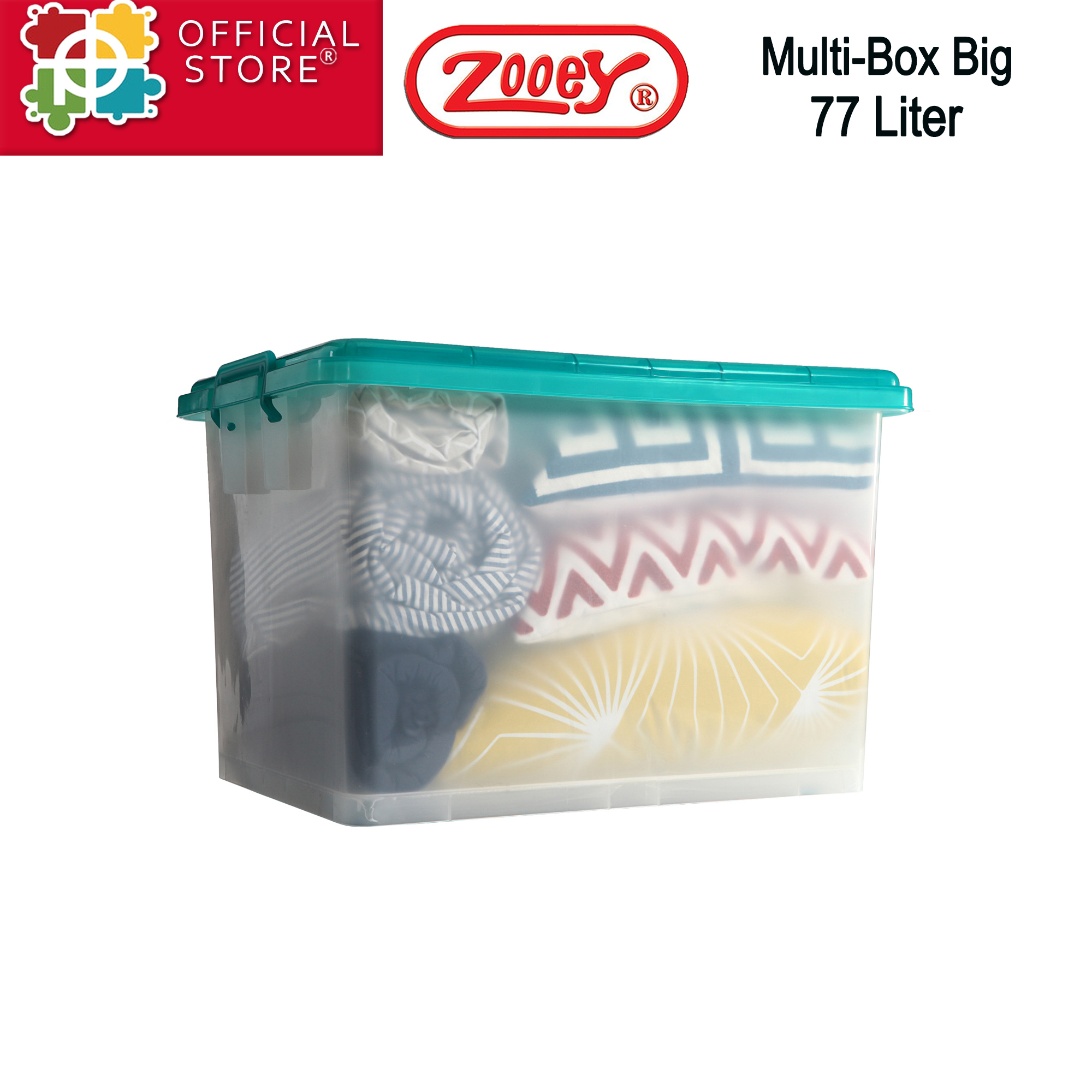 Zooey Multi-Box Transparent Storage Box/Storage Container Large #1000 ...