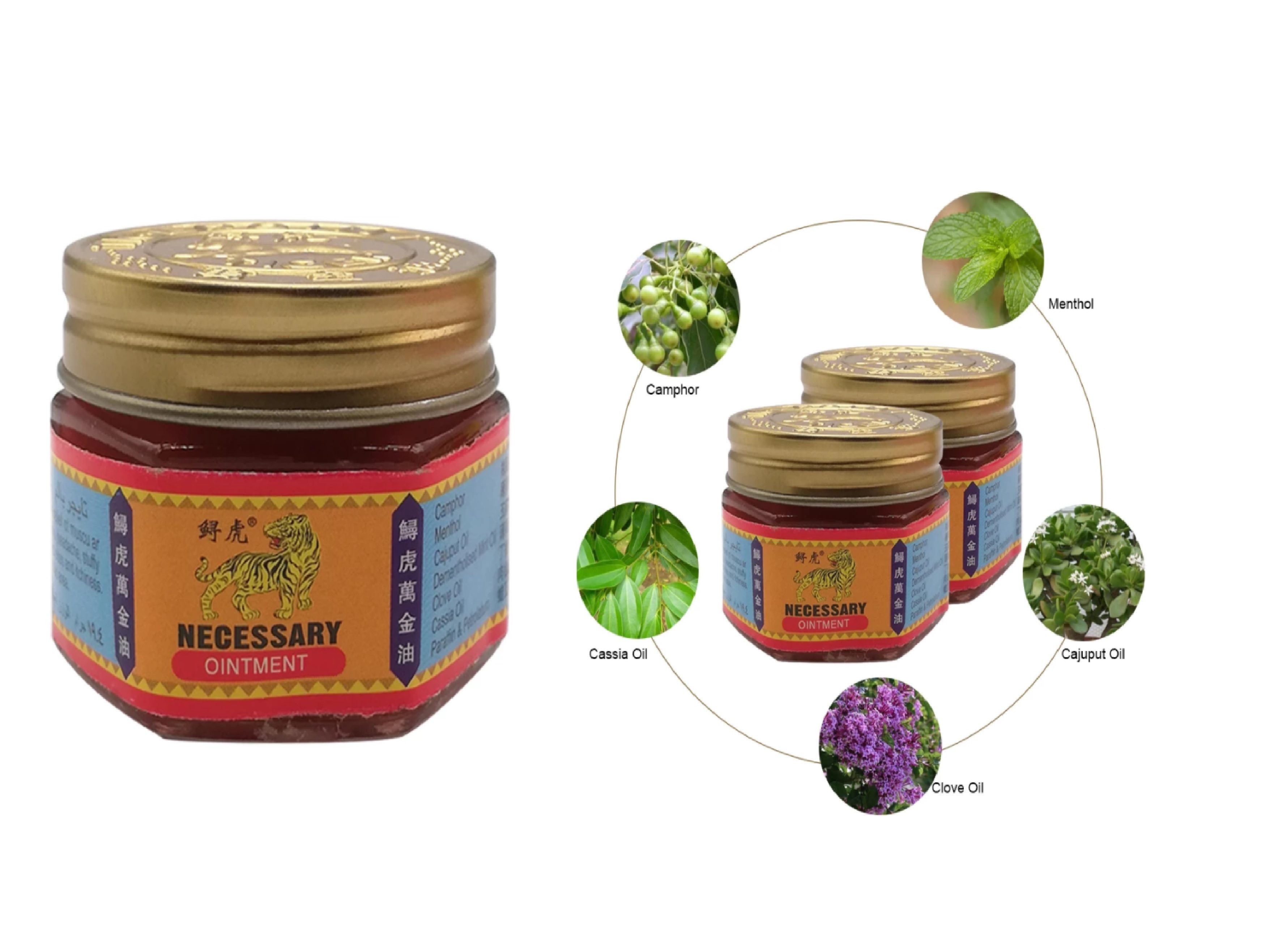 TIGER (NECESSARY) OINTMENT / PAMAHID / FOR ITCHING / MOSQUITO BITES ...