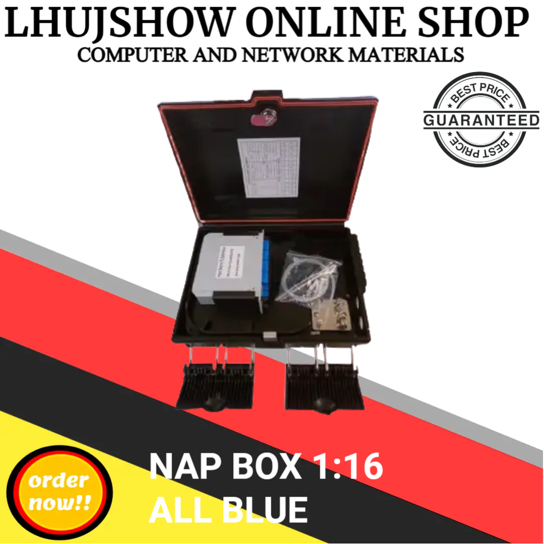 Nap Box 1:8 and 1:16 and Splitter Box Set for Fiber Optic Network/ FTTH ...