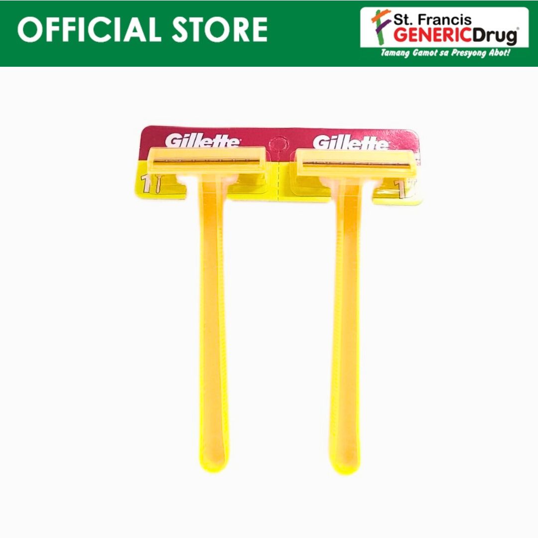 Gillette Rubie II Razor Sold by 2s | Lazada PH