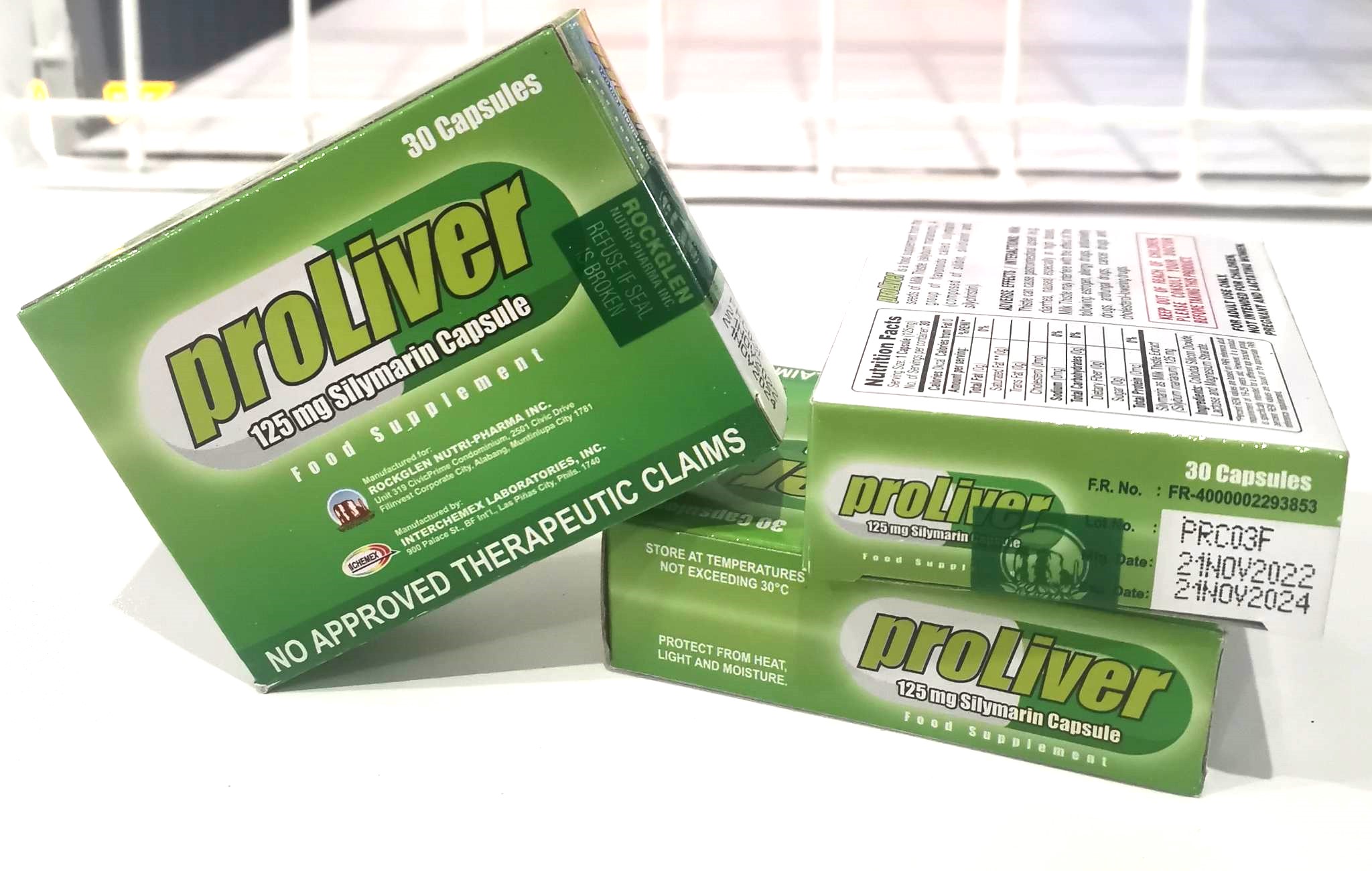 Proliver 125mg Silymarin 30 Capsules | Lazada PH