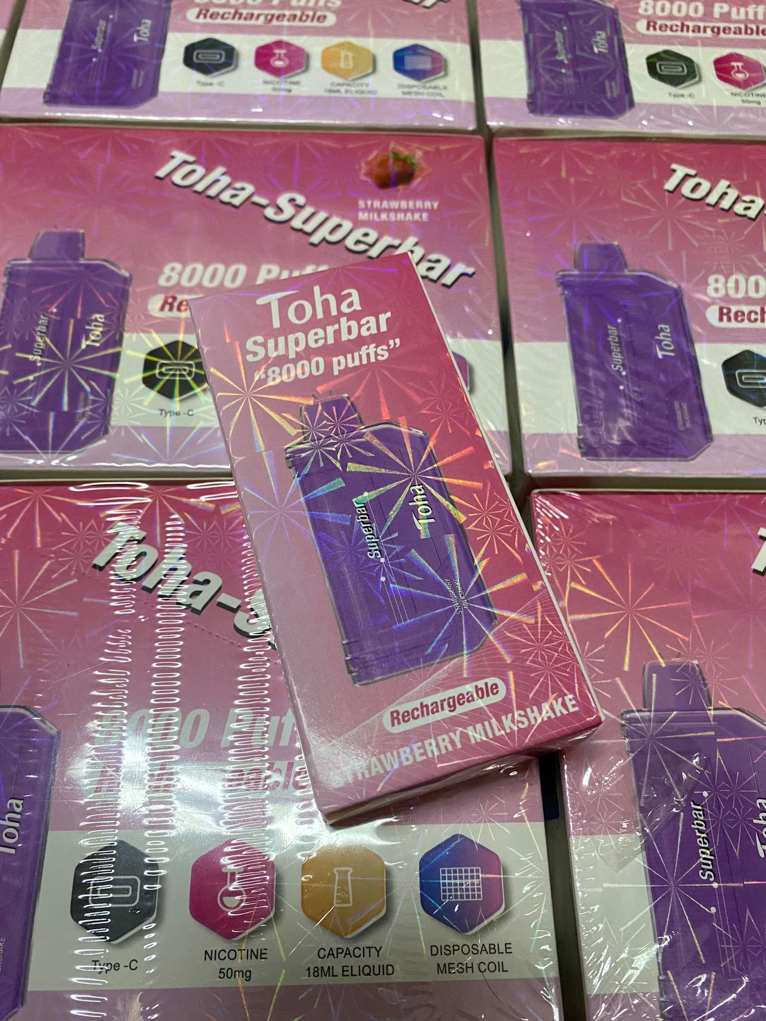 Toha 8000 Superbar Rechargeable | Lazada PH