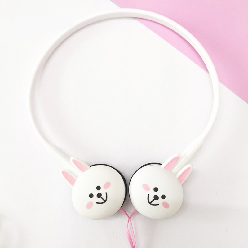 ★COD★ 3.5mm Wired Headset karakter /Headphone cartoon lucu motif KN3017 ...