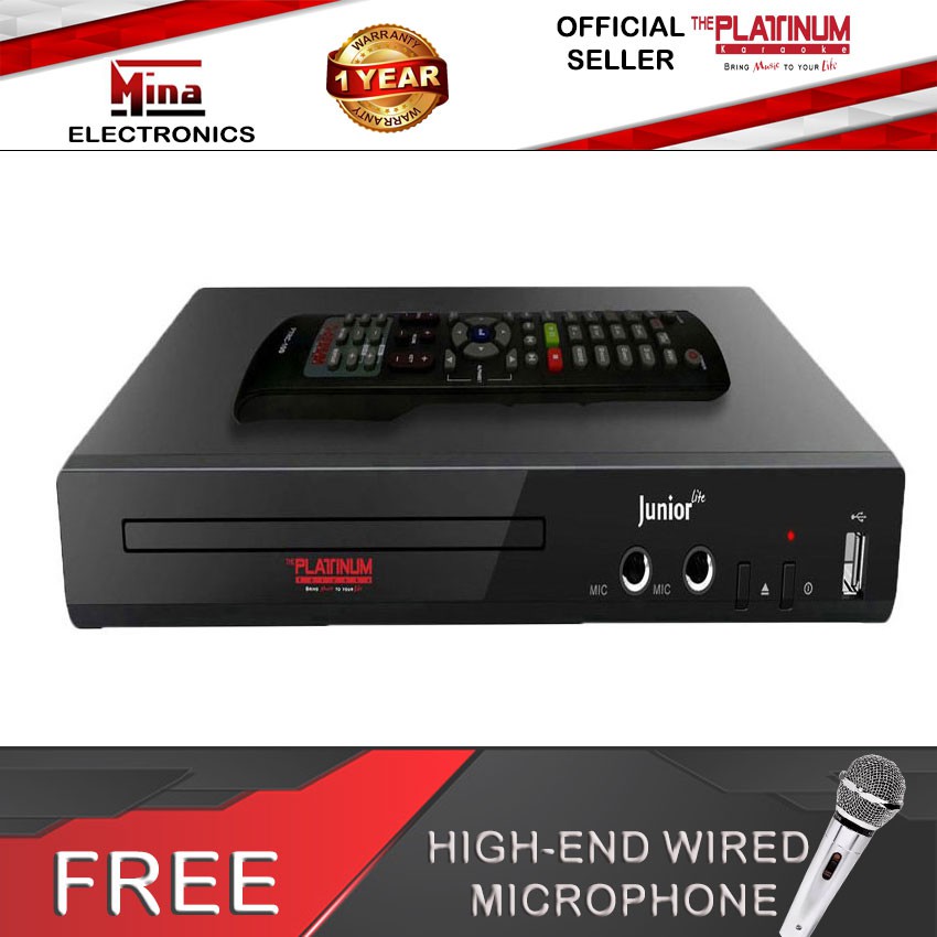 【Hot Stock】 The Platinum KS-5 Karaoke Videoke Player w 9329 songs Mic ...