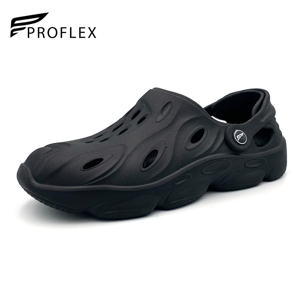 PROFLEX Men's Hybrid Clog Rubber Sandal Shoe [BLACK] PFH21003BL | Lazada PH