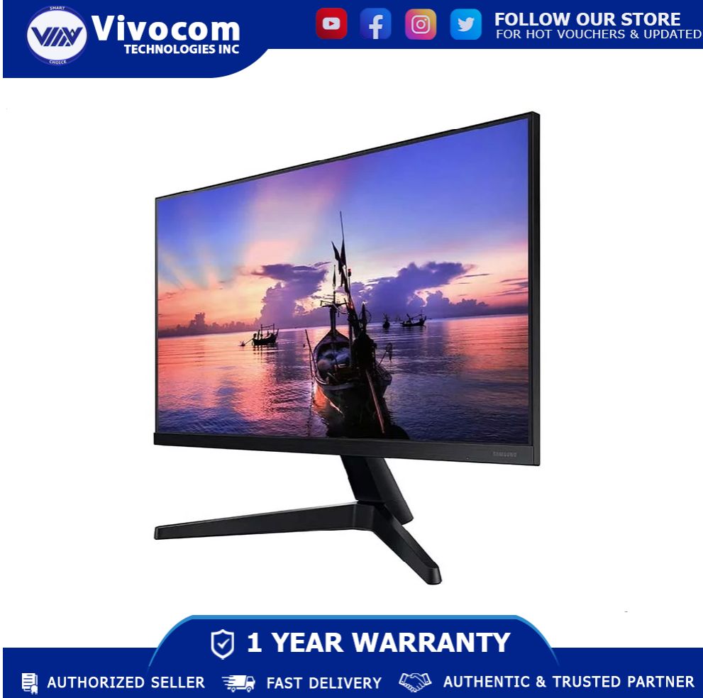 SAMSUNG F24T350FHE 23.8'' FULL HD 75Hz IPS MONITOR | Lazada PH