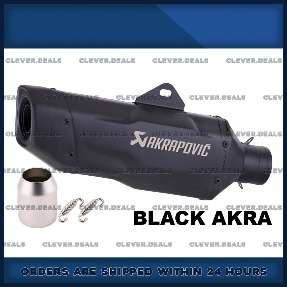 Akrapovic K196 Slip on Exhaust Muffle Pipe Universal | Lazada PH