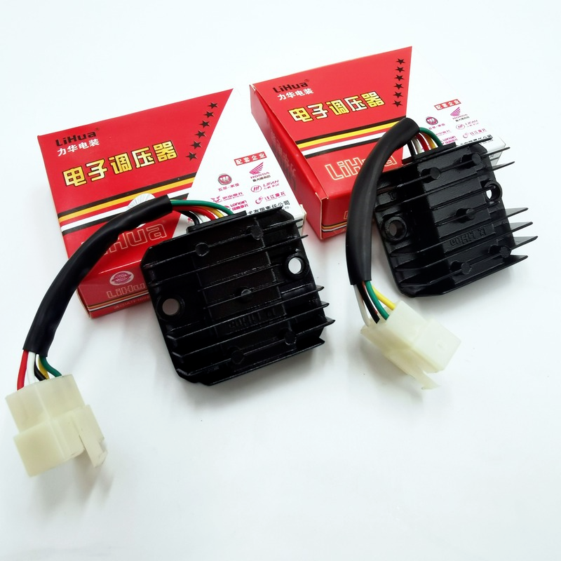 Original LiHua GY6 Regulator Rectifier(5 Pins FULL WAVE) Direct ...