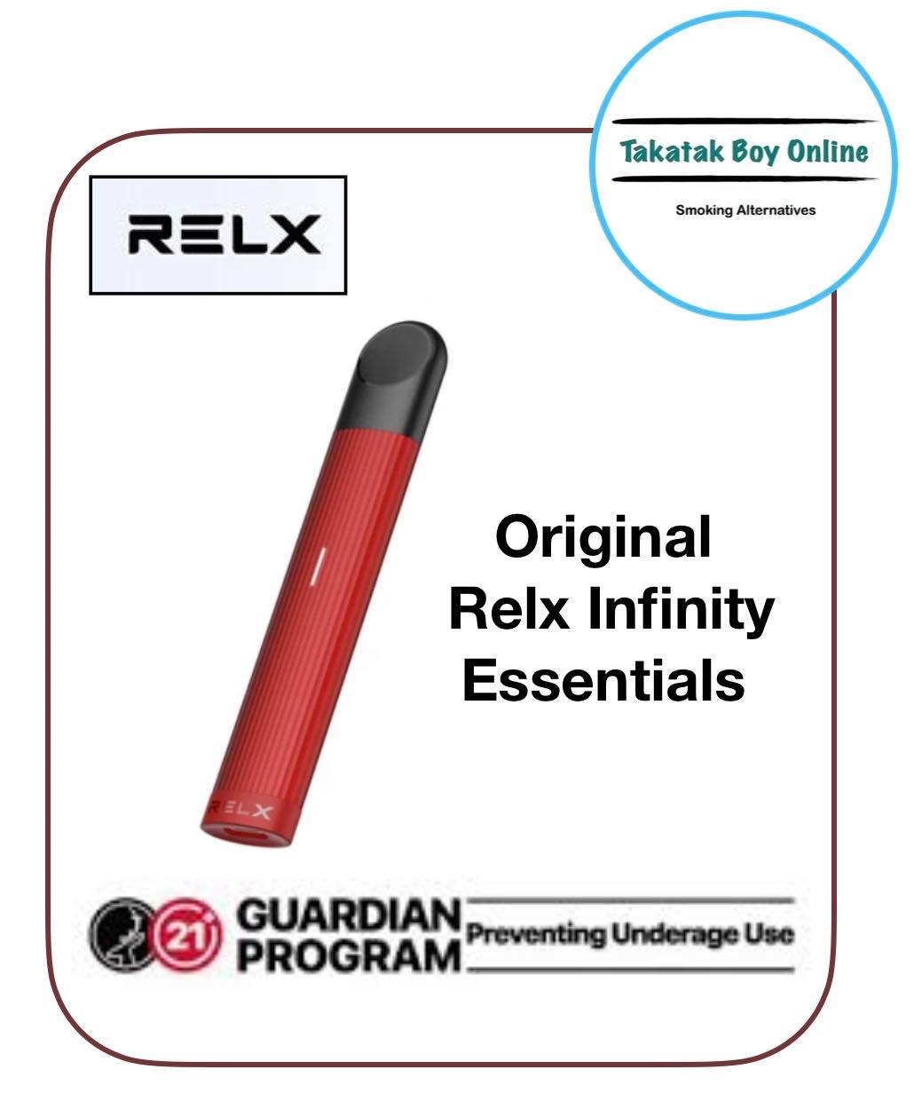 Relx Infinity Essentials | Lazada PH