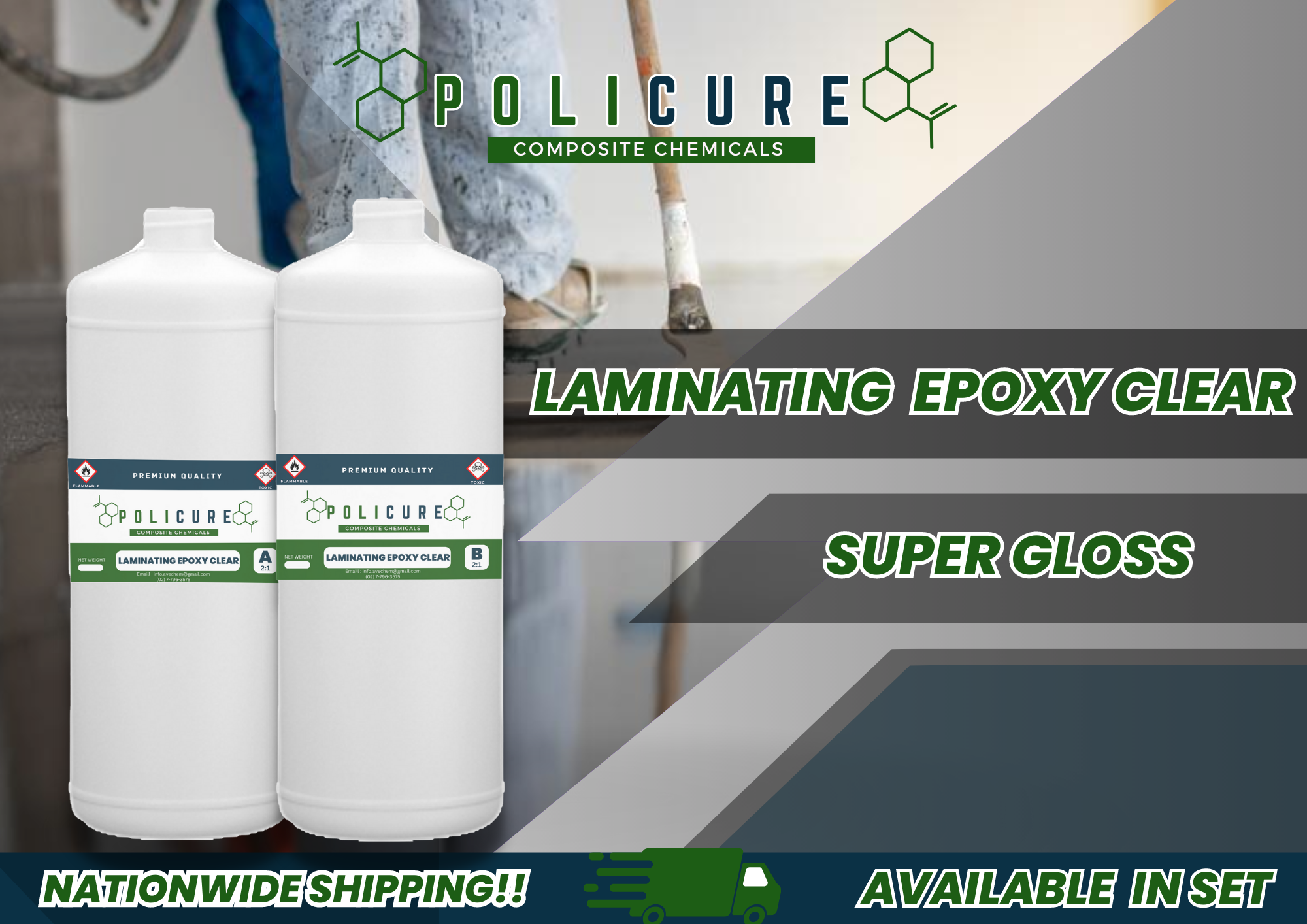 LAMINATING EPOXY CLEAR | Lazada PH