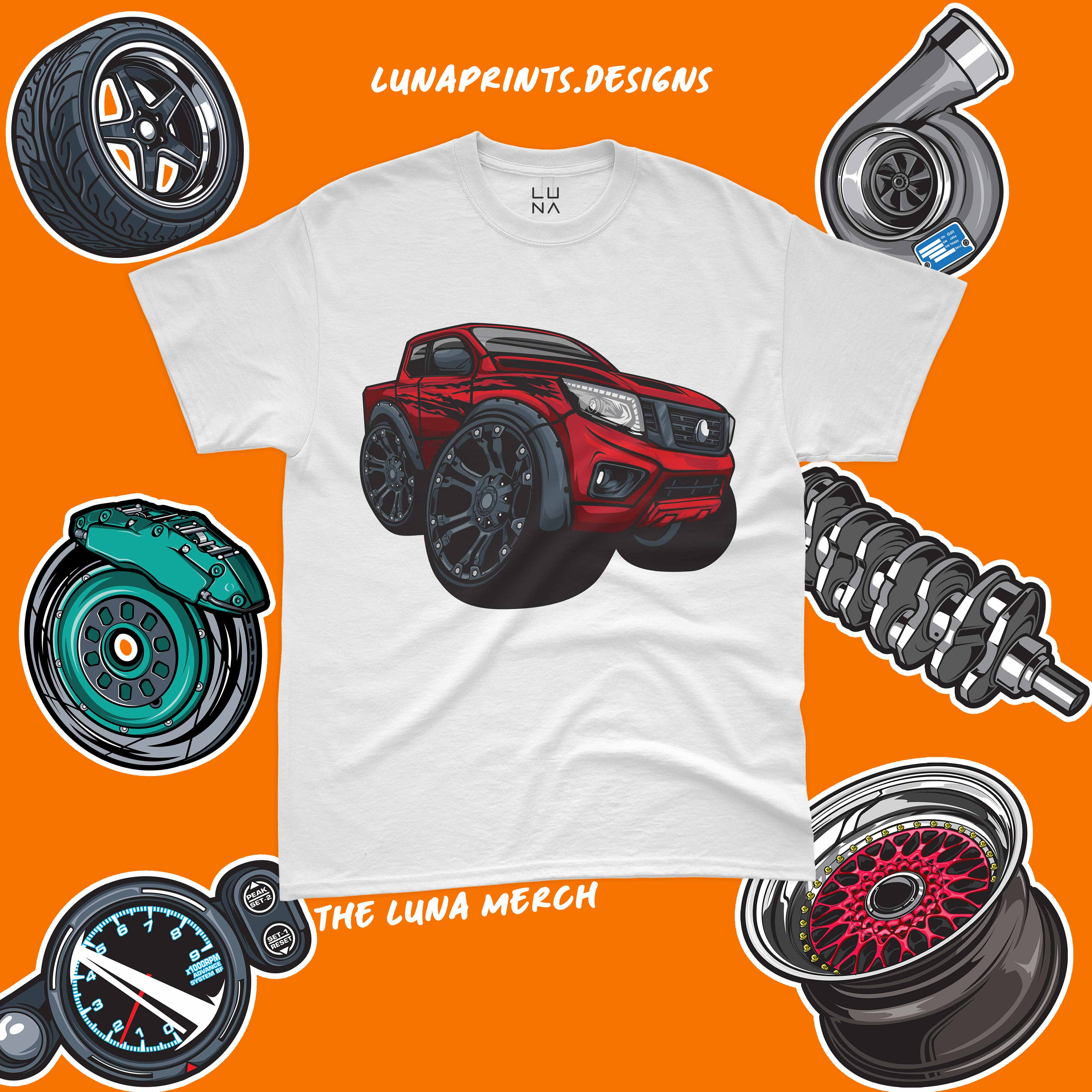 Nissan Navara Car Shirt Collection ( For kids and adult ) - The Luna ...