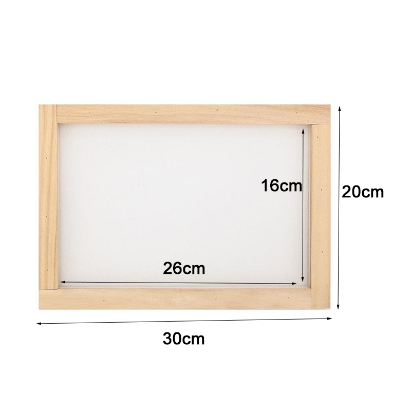 Paper Making Mould Frame Wooden paper holder DIY Screen Frame Paper ...