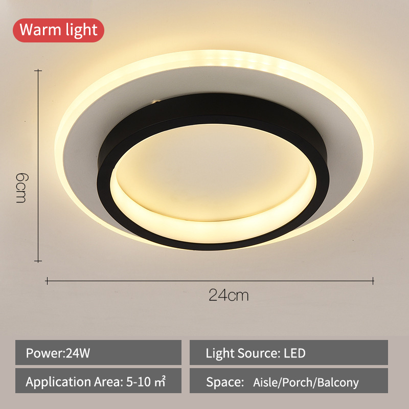 Nordic Modern Corridor Light Center Light Led Ceiling Light Bedroom ...
